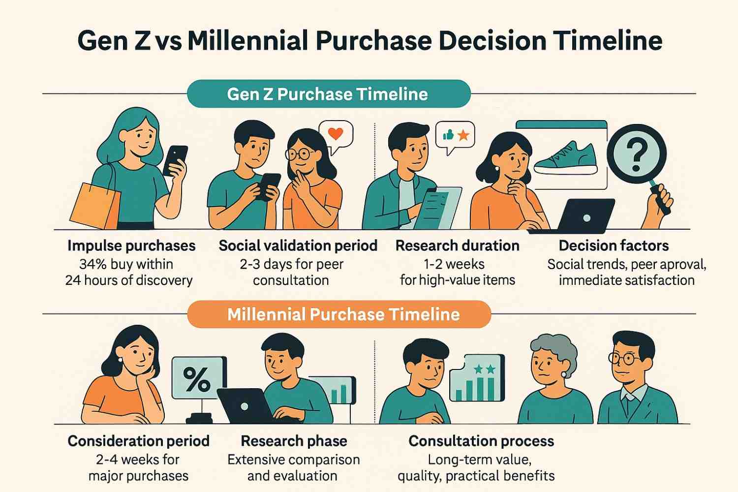 Gen Z vs Millennial Buying Habits India 2025 Complete Guide